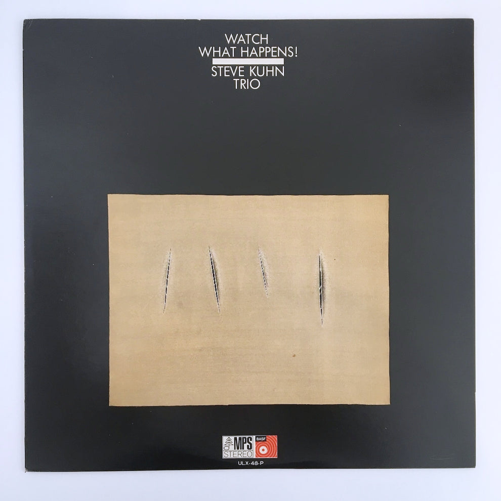 LP/ STEVE KUHN TRIO / WATCH WHAT HAPPENS! / 国内盤 ジャケ裏シミ MPS RECORDS ULX – REALLY GOOD
