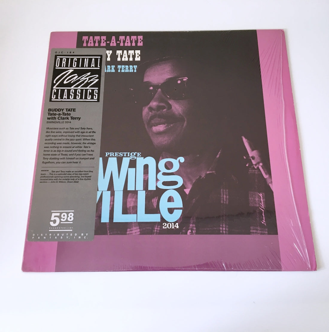 LP/ BUDDY TATE WITH CLARK TERRY / TATE-A-TATE / US盤 OJC SWINGVILLE OJC ...